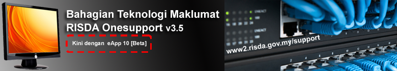 BTM RISDA Onesupport [eLAN 10 - Login
